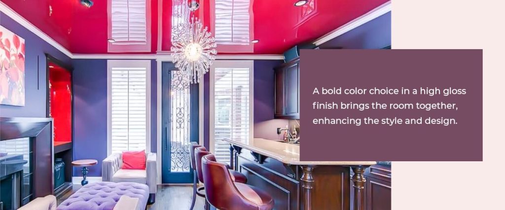 High Gloss Painted Ceilings | Shoreline High Gloss