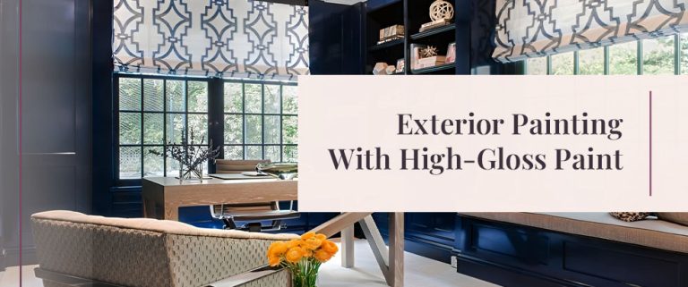 Exterior Painting With High-Gloss Paint | Shoreline High Gloss